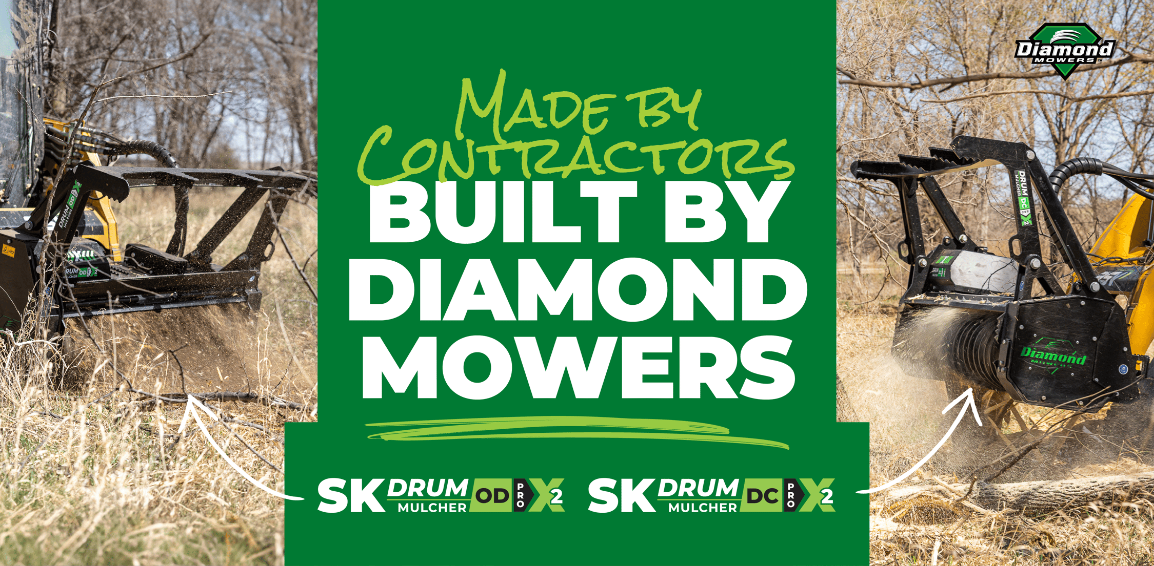 DIAMOND MOWERS LAUNCHES NEW DRUM MULCHER PRO X2