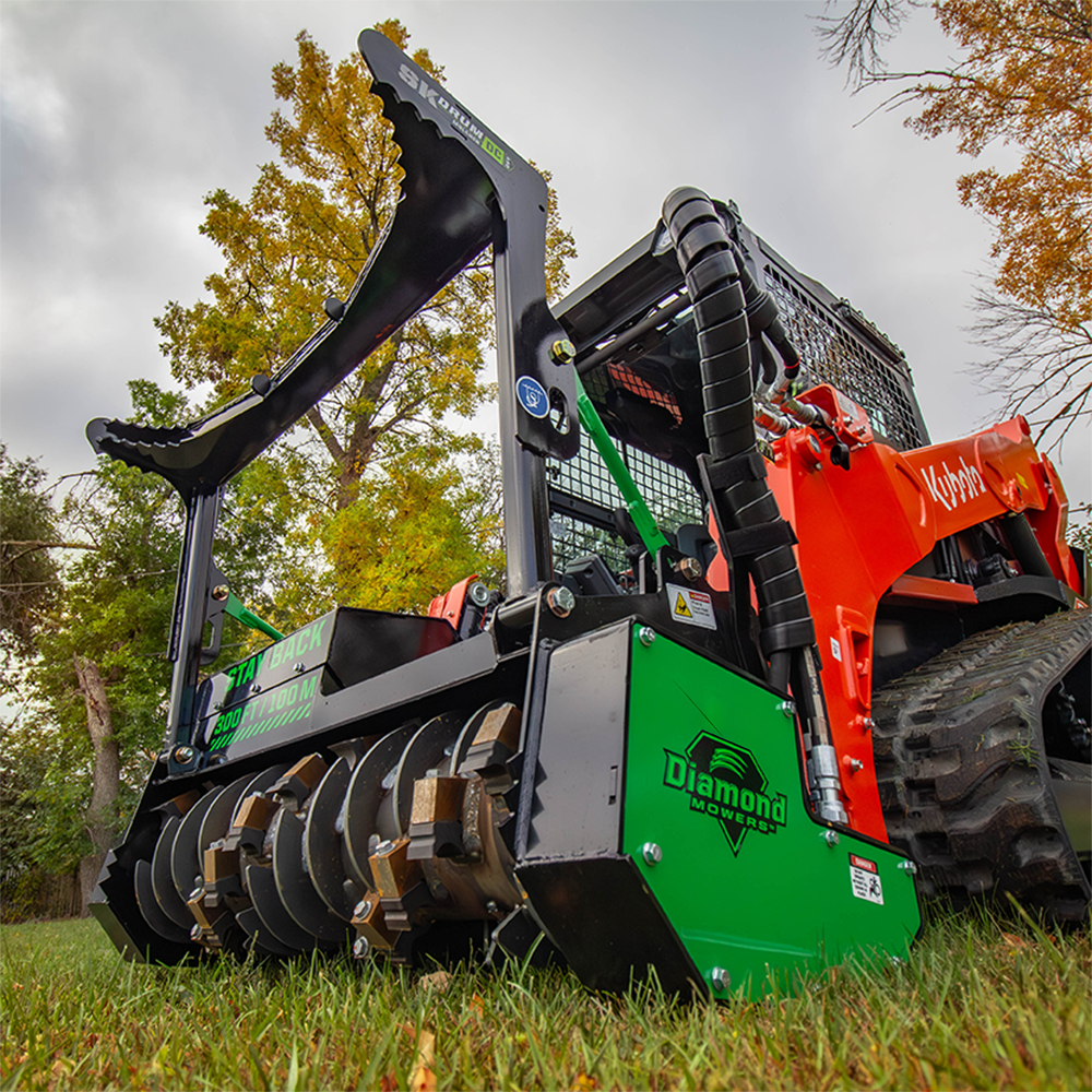 SK Drum Mulcher DC Pro - Mulching Made Easy | Contact Us